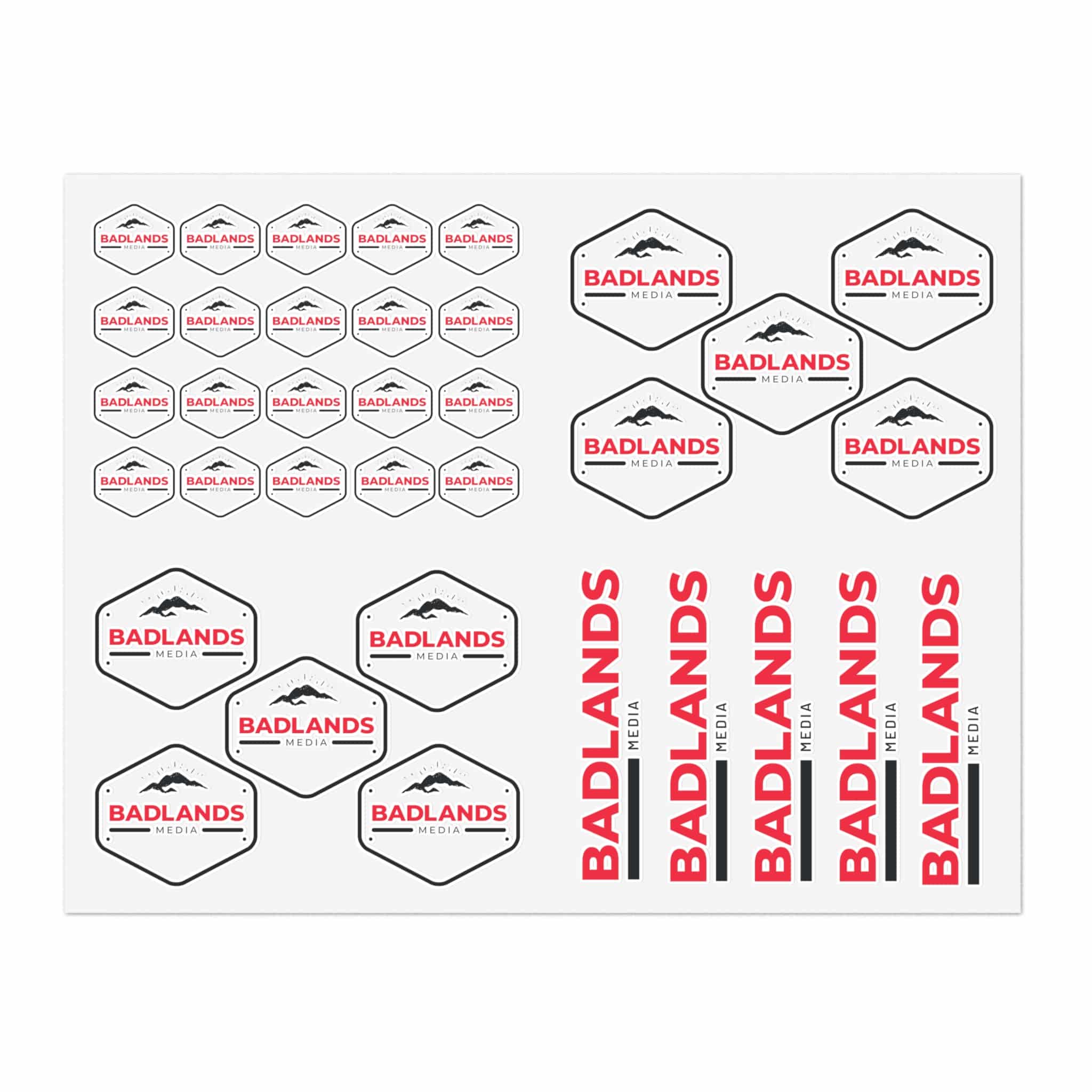 Badlands Media Sticker Sheet | Badlands Media Shop